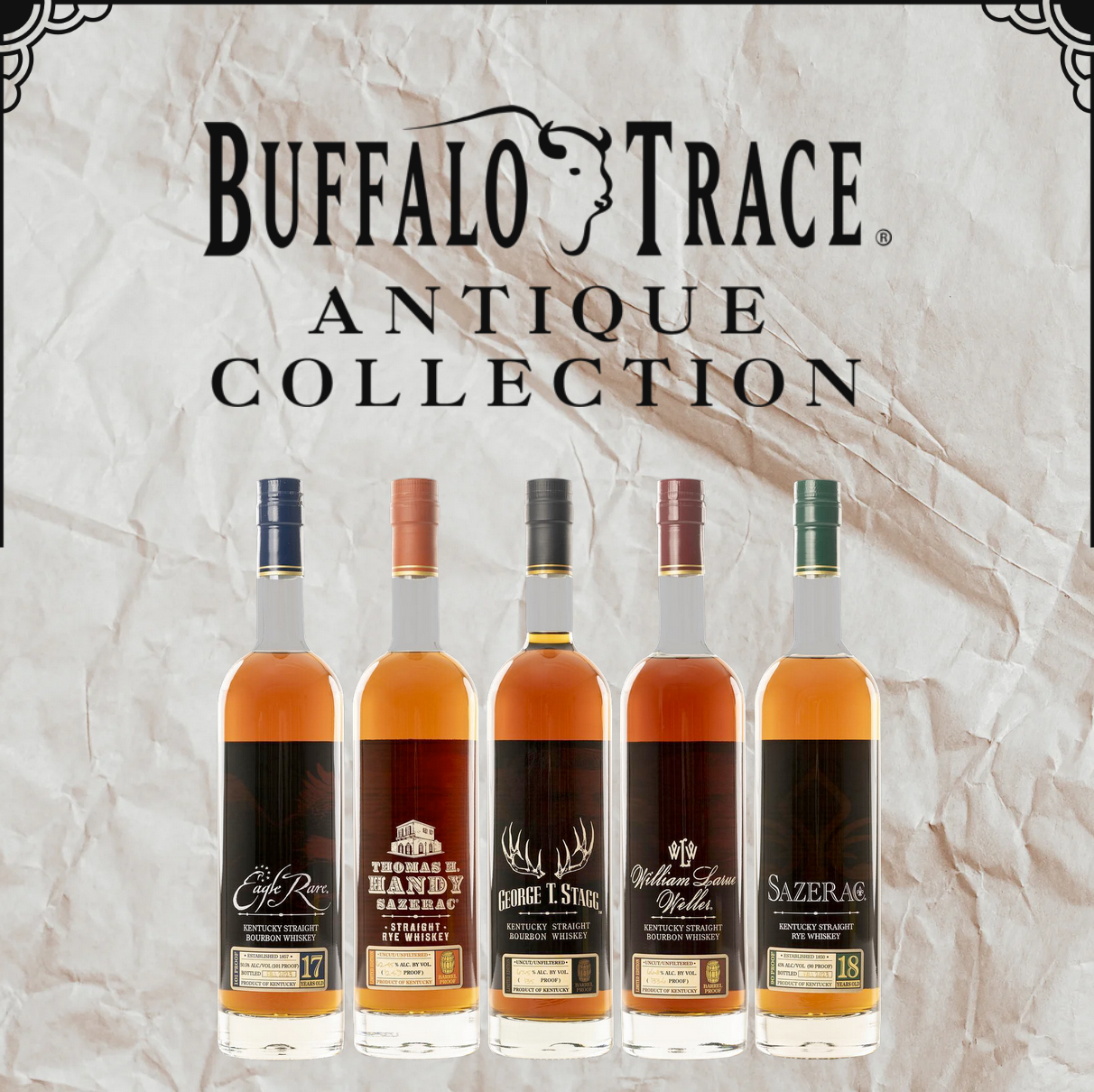 Buffalo Trace Antique Collection 2023 | BTAC 2023, Buffalo Trace ...