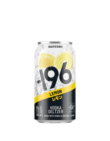 Buy -196 Lemon Vodka Seltzer® Online | Bourbon Hunt USA