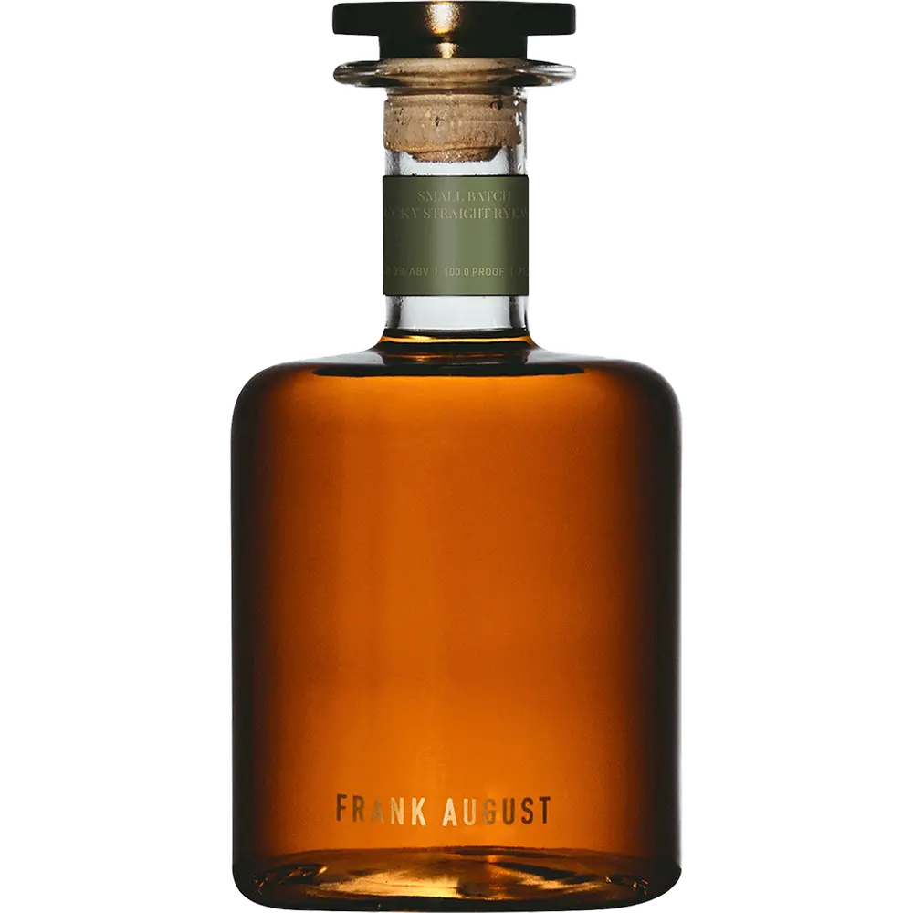 Frank August Small Batch Kentucky Straight Rye Whiskey – Bourbon Hunt USA
