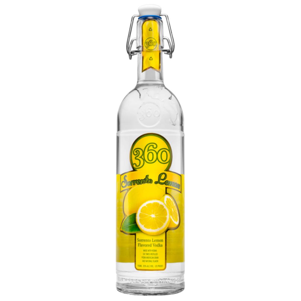 360 Vodka Sorrento Lemon – Bourbon Hunt USA