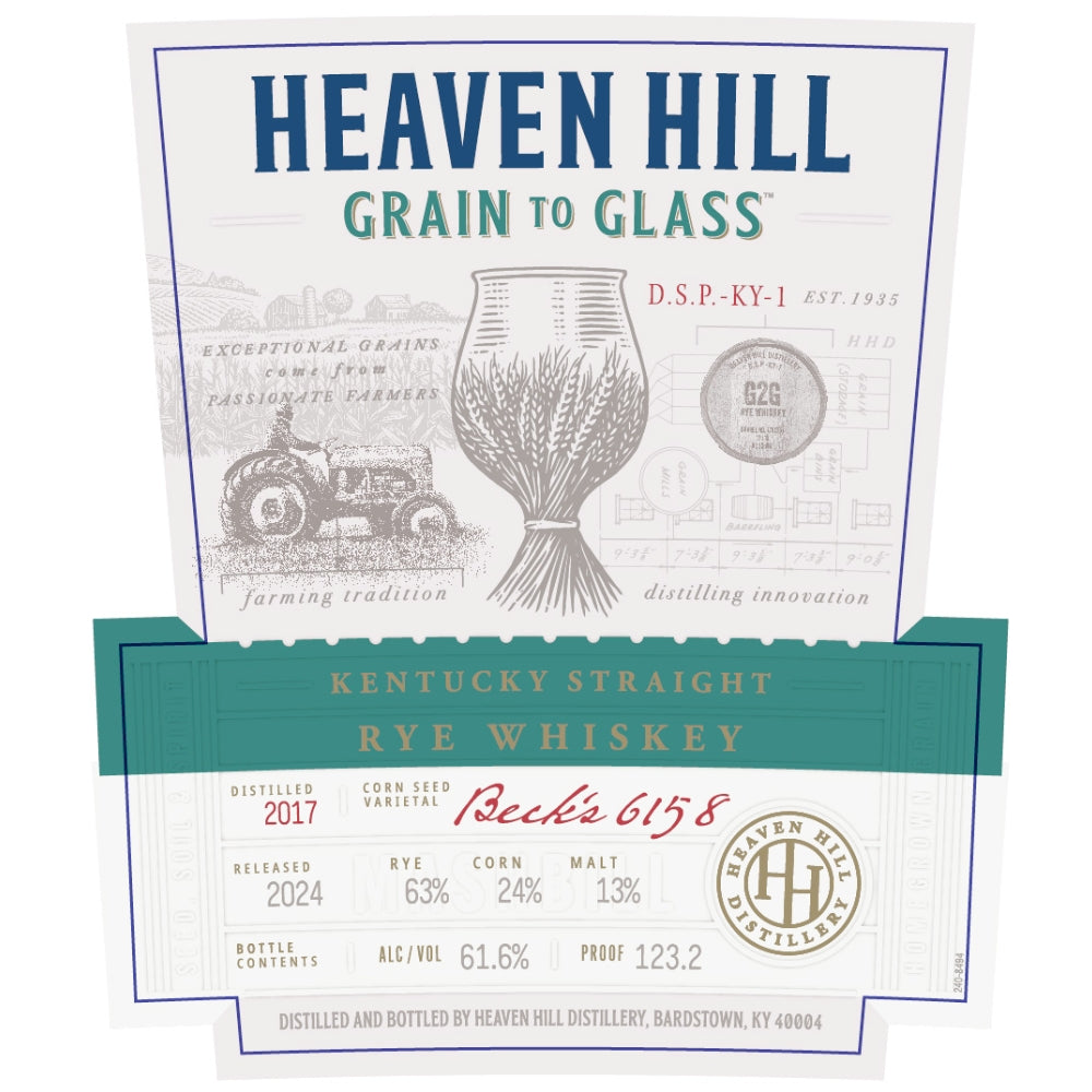 Buy Heaven Hill Grain to Glass Straight Rye Whiskey® Online