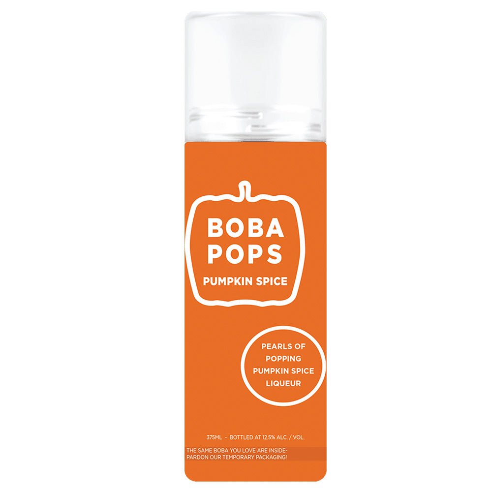 Cocktail Caviar Boba Pops Popping Pumpkin Spice Liqueur Pearls 375ml ...