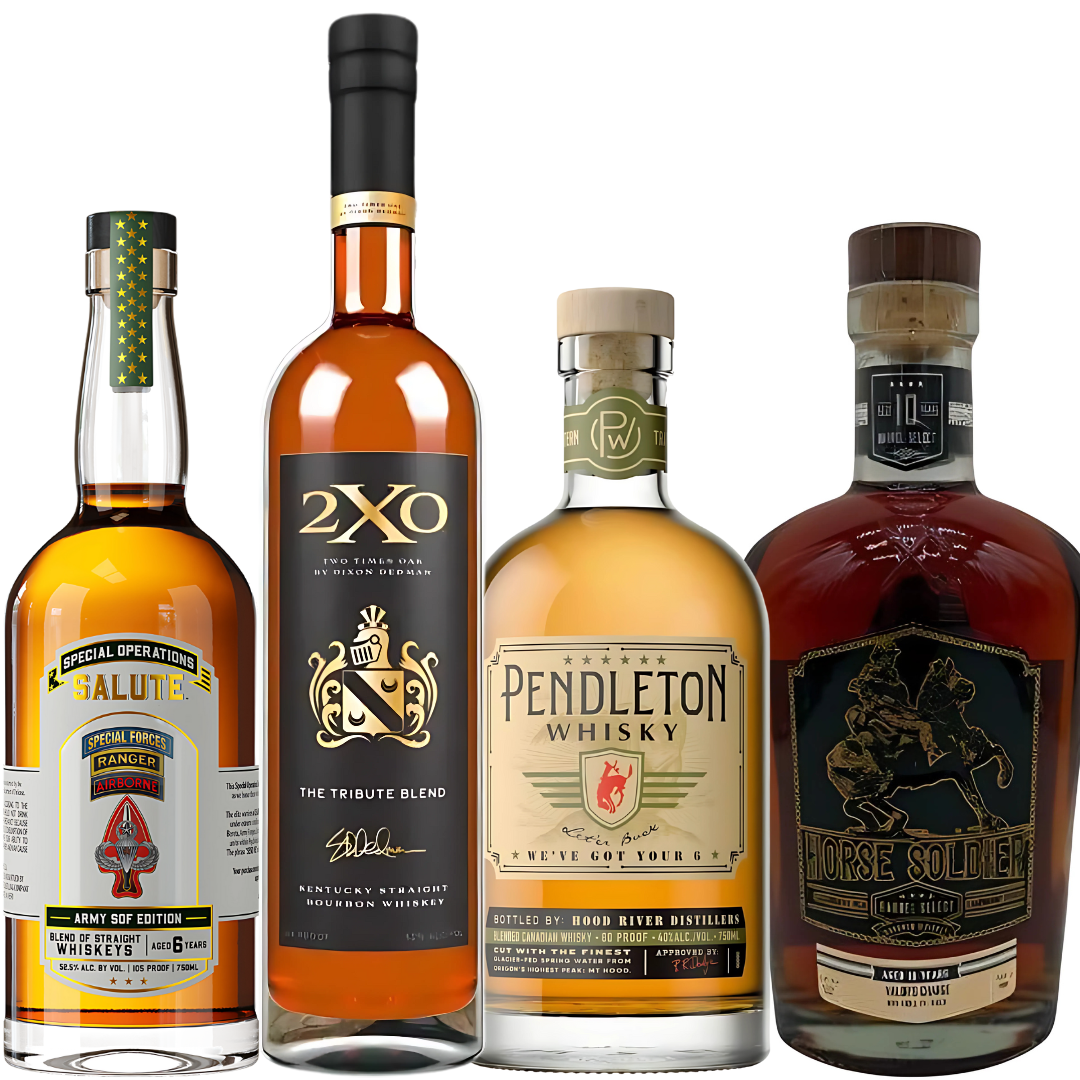 Support the Troops Bundle – Military Tribute Whiskey Collection ...