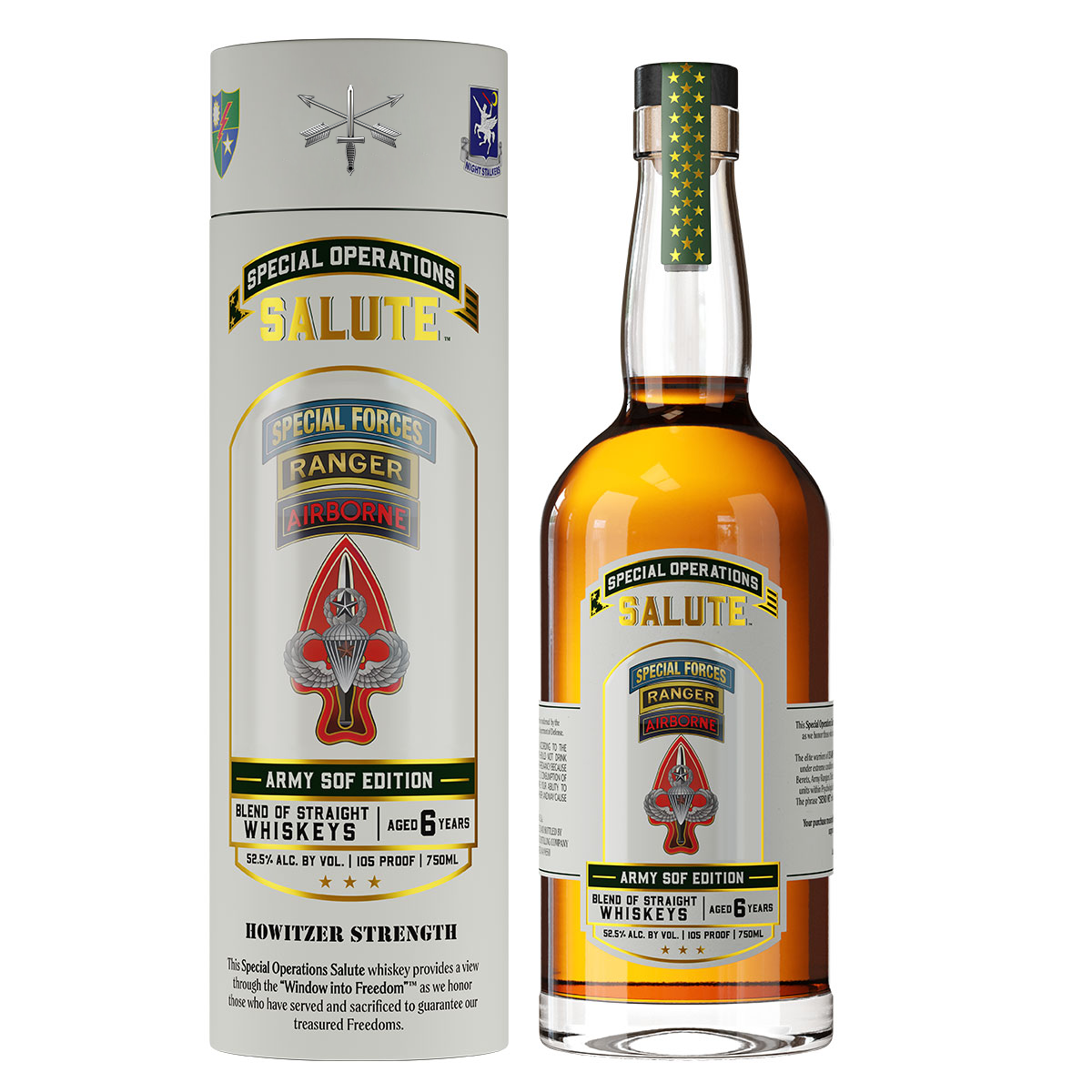 Heritage Distilling Co Special Operations Salute™ Whiskey - Army SOF E ...