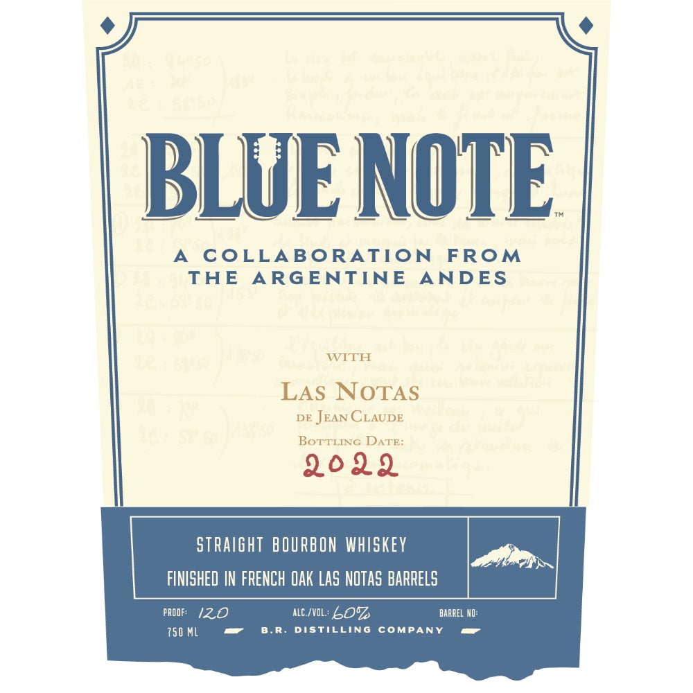 Blue Note Los Notas Straight Bourbon – Bourbon Hunt USA