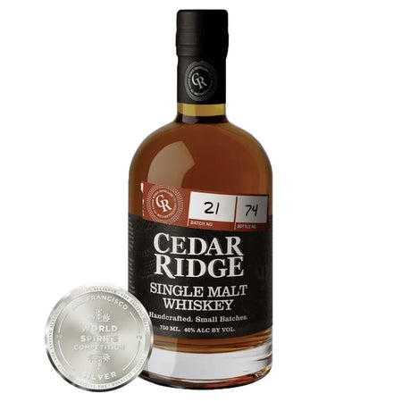 Buy Cedar Ridge Single Malt Whiskey® Online | Bourbon Hunt USA
