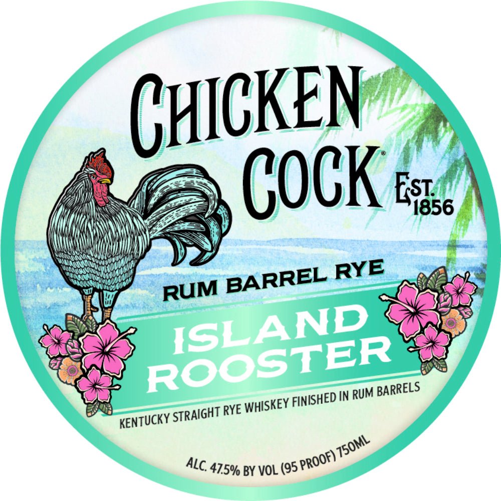 Chicken Cock Island Rooster Rum Barrel Straight Rye – Bourbon Hunt USA