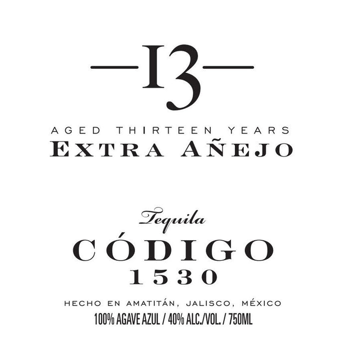 Buy Codigo 1530 13 Year Old Extra Anejo Cognac Cask Finish® Online