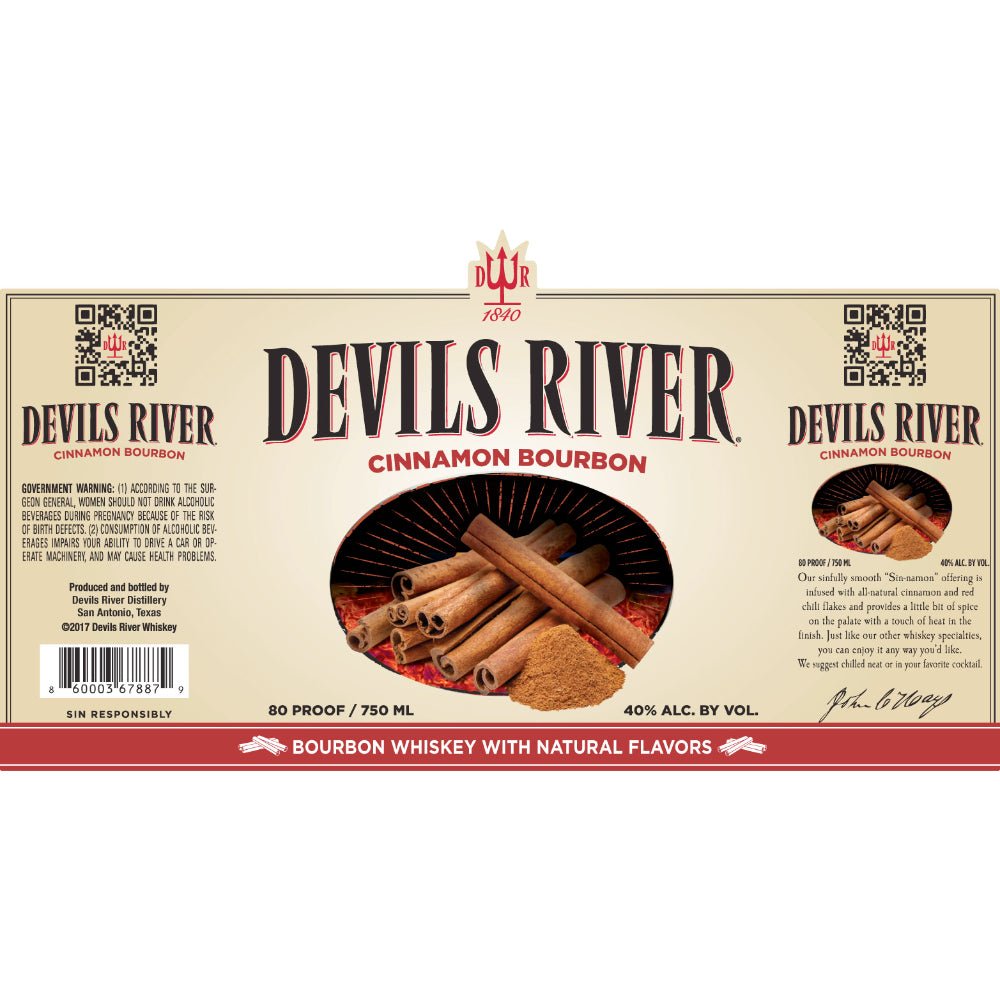 Buy Devils River Cinnamon Bourbon® Online | Bourbon Hunt USA