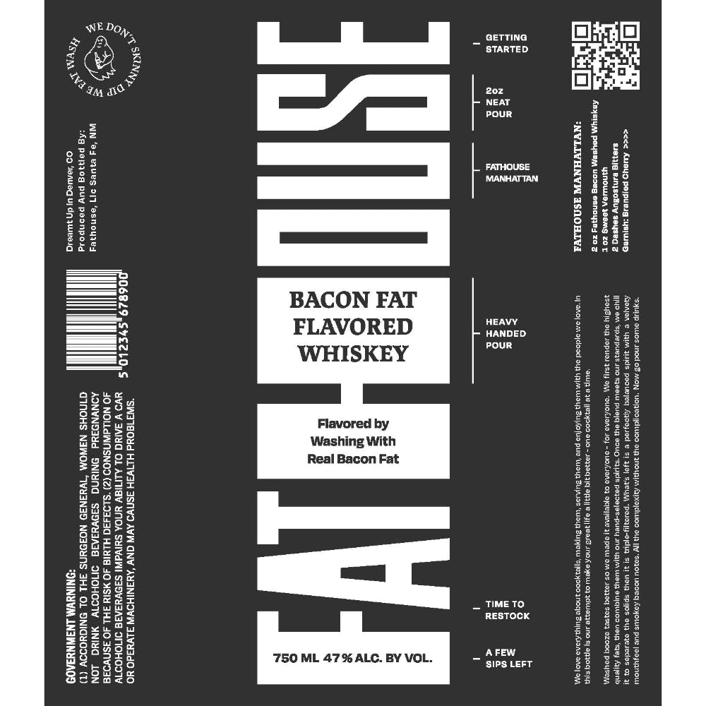 Buy Fathouse Bacon Flavored Whiskey® Online | Bourbon Hunt USA