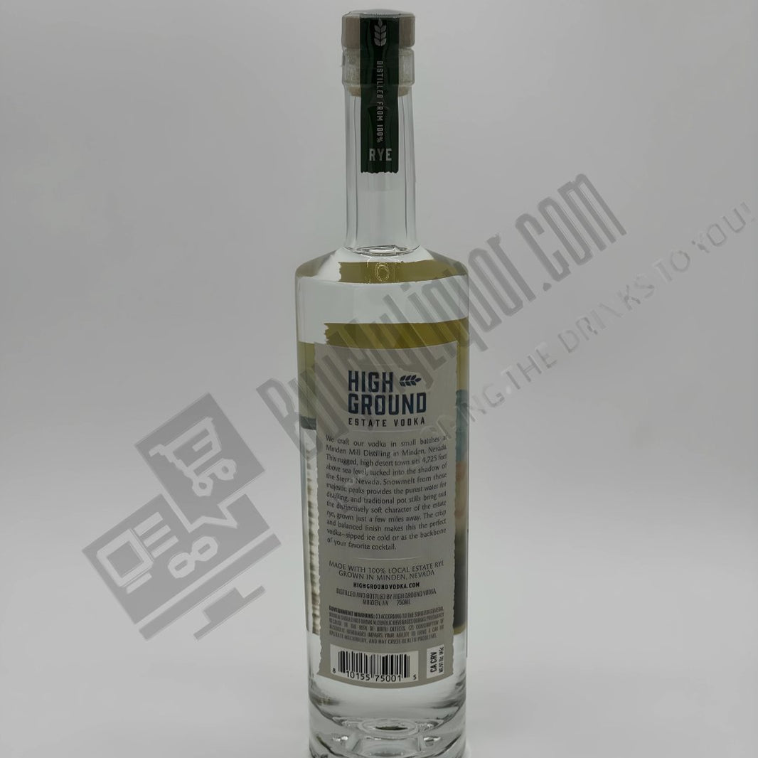 Buy High Ground Estate Vodka® Online | Bourbon Hunt USA