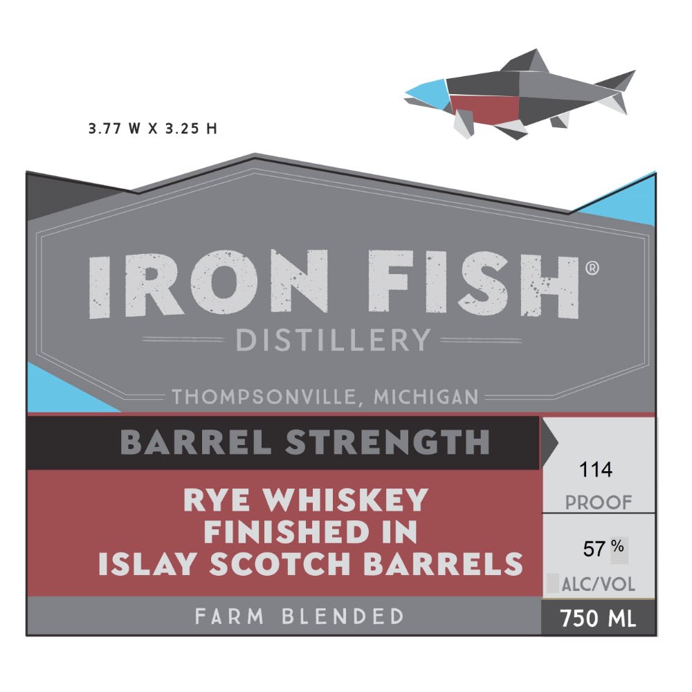 Buy Iron Fish Barrel Strength Rye Finished in Scotch Barrels® Online