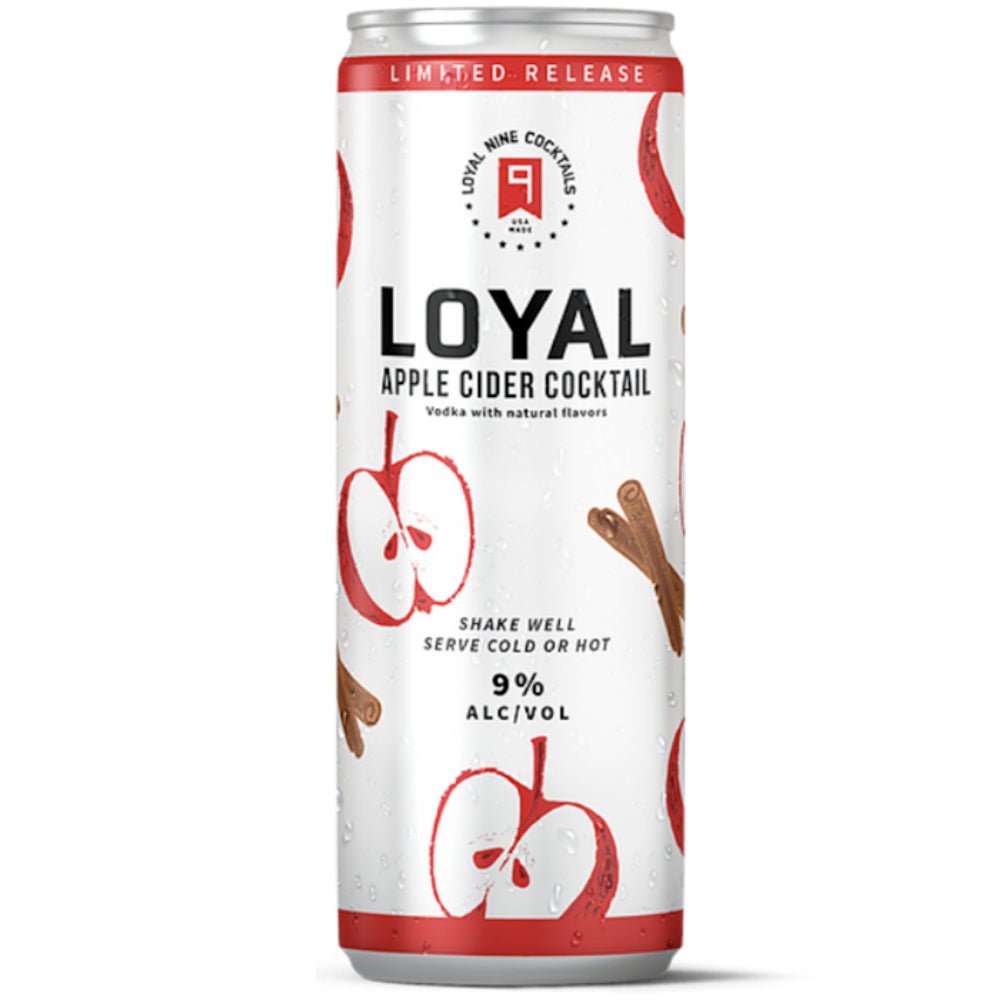 Buy Loyal 9 Cocktails Apple Cider 4 Pack® Online | Bourbon Hunt USA
