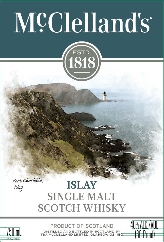 McClelland's Islay Single Malt Scotch Whisky – Bourbon Hunt USA