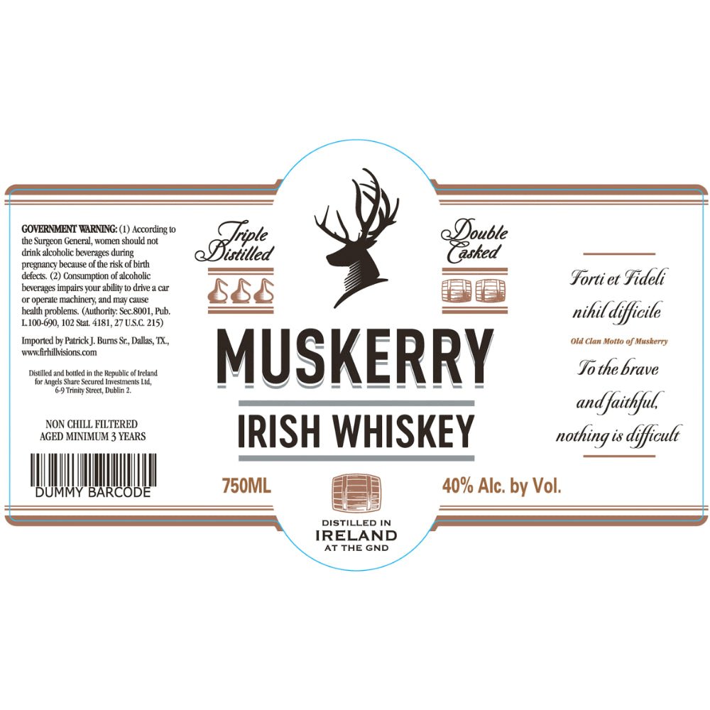 Buy Muskerry Irish Whiskey® Online | Bourbon Hunt USA