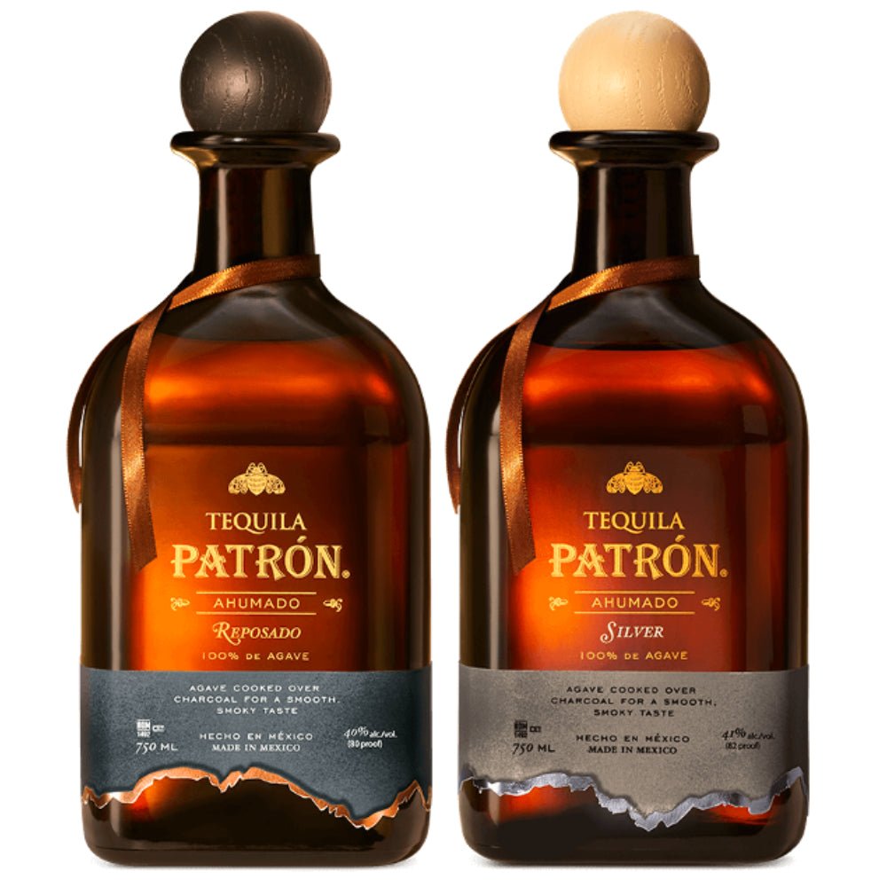 Patrón Ahumado Reposado & Silver Tequila Bundle – Bourbon Hunt USA