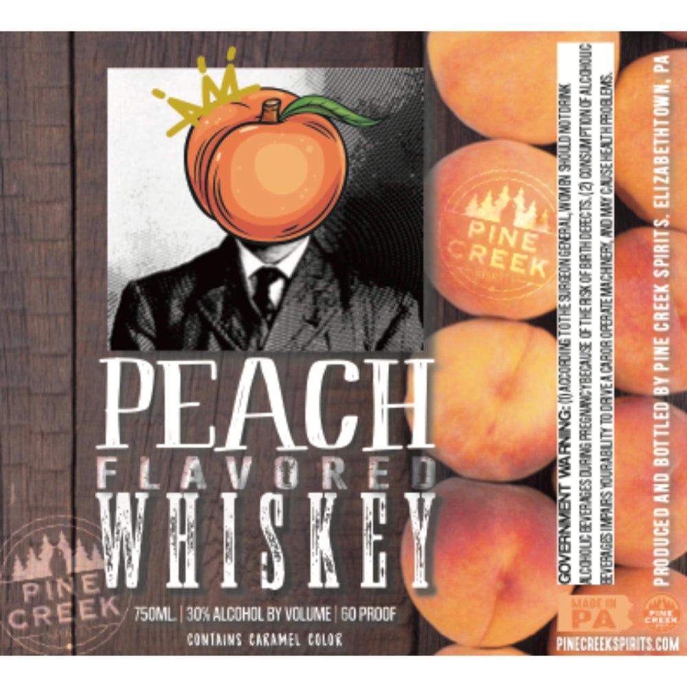 Buy Pine Creek Spirits Peach Flavored Whiskey® Online | Bourbon Hunt USA
