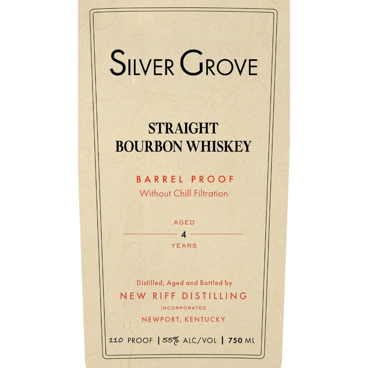 Buy Silver Grove Barrel Proof Straight Bourbon® Online