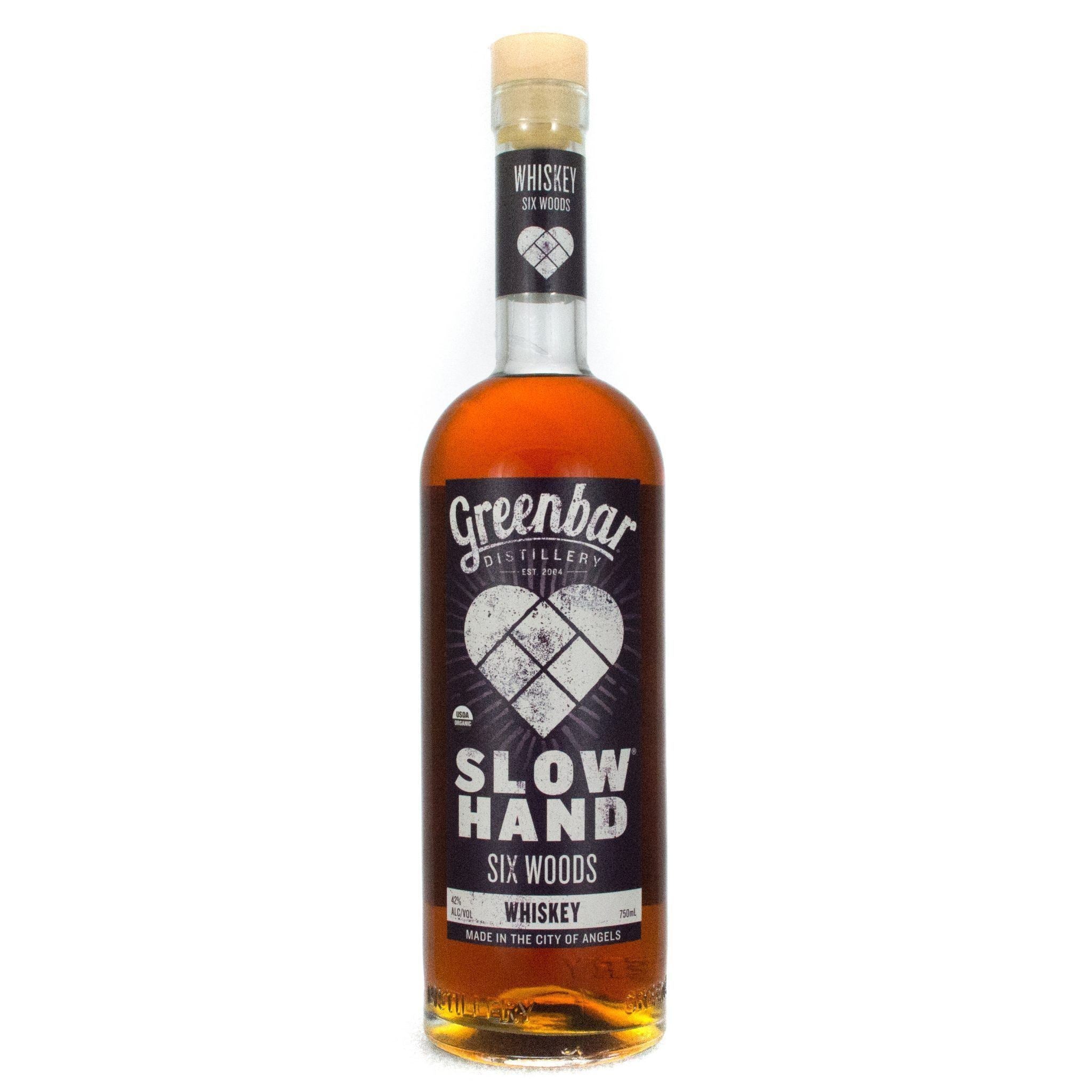 Buy Slow Hand Six Woods Organic Whiskey® Online | Bourbon Hunt USA