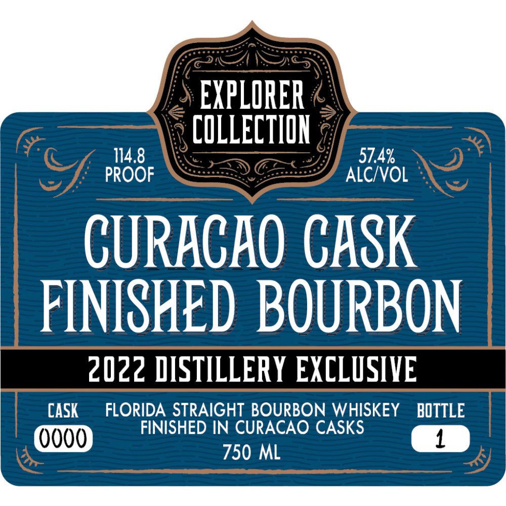 Buy St. Augustine Explorer Collection Curacao Cask Finished Bourbon® Online