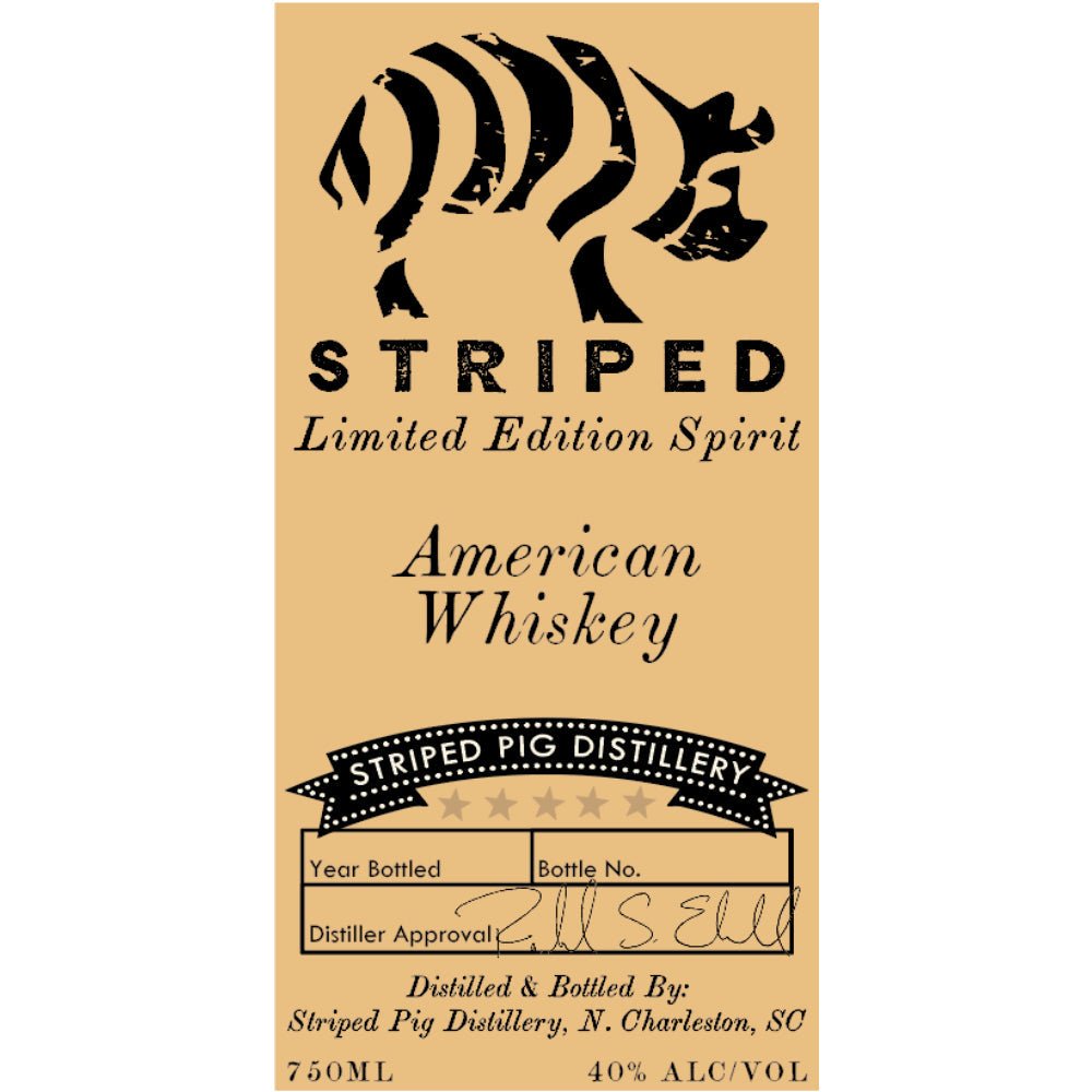 Buy Striped Pig American Whiskey® Online | Bourbon Hunt USA