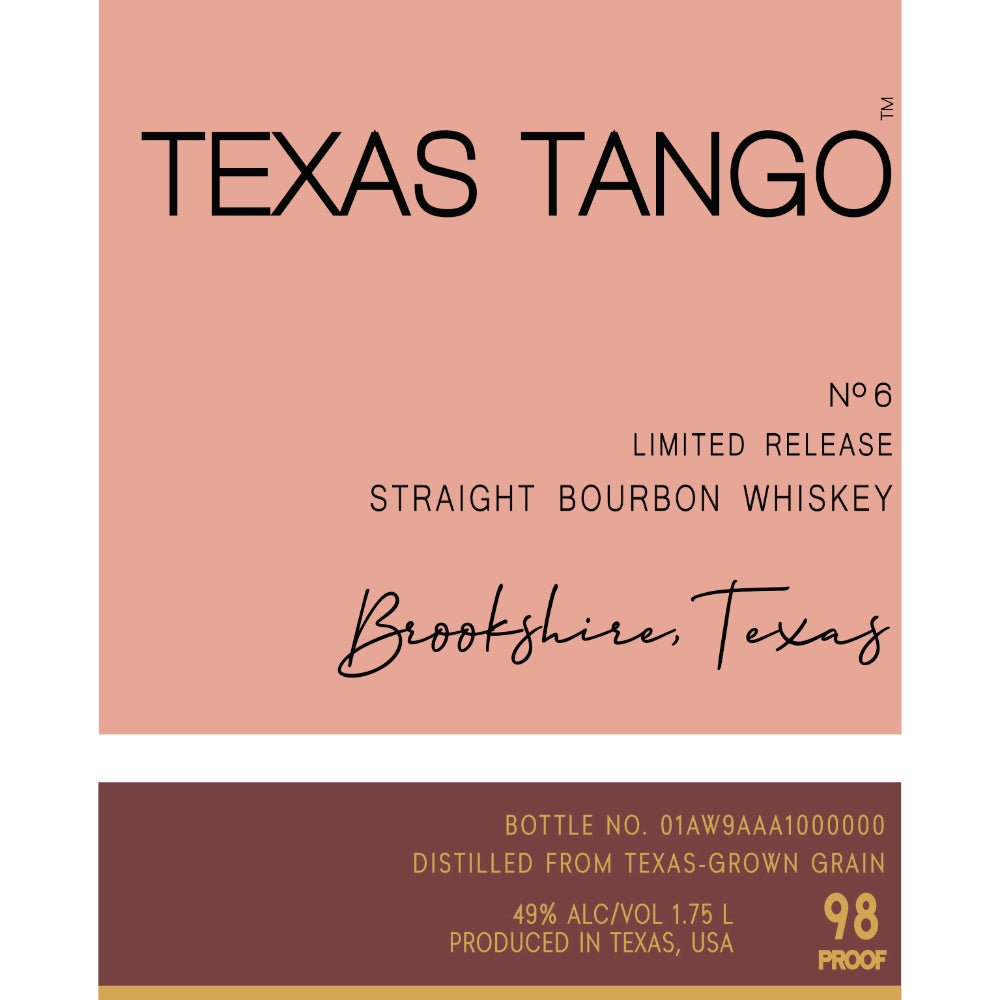 Buy Texas Tango Limited Release Straight Bourbon® Online