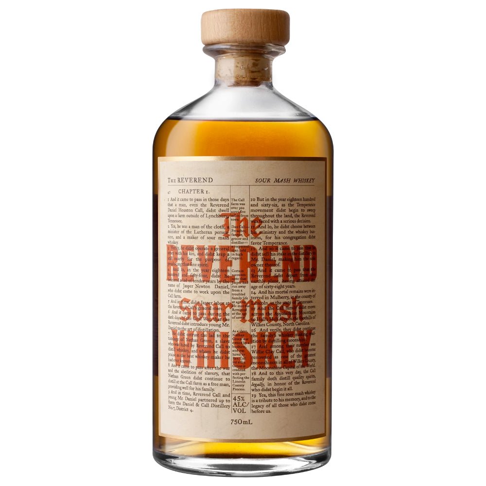 Buy The Reverend Sour Mash Whiskey® Online | Bourbon Hunt USA