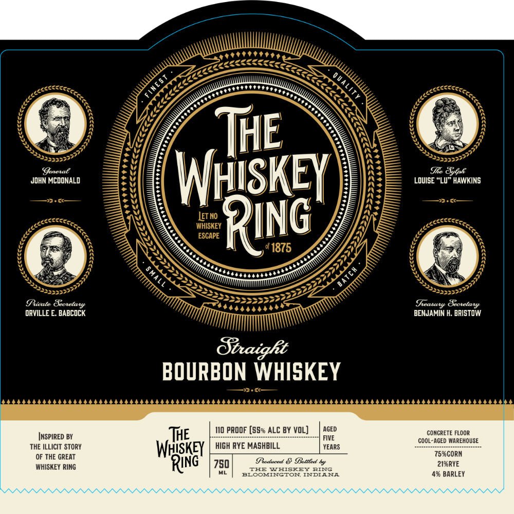 The Whiskey Ring Straight Bourbon – Bourbon Hunt USA