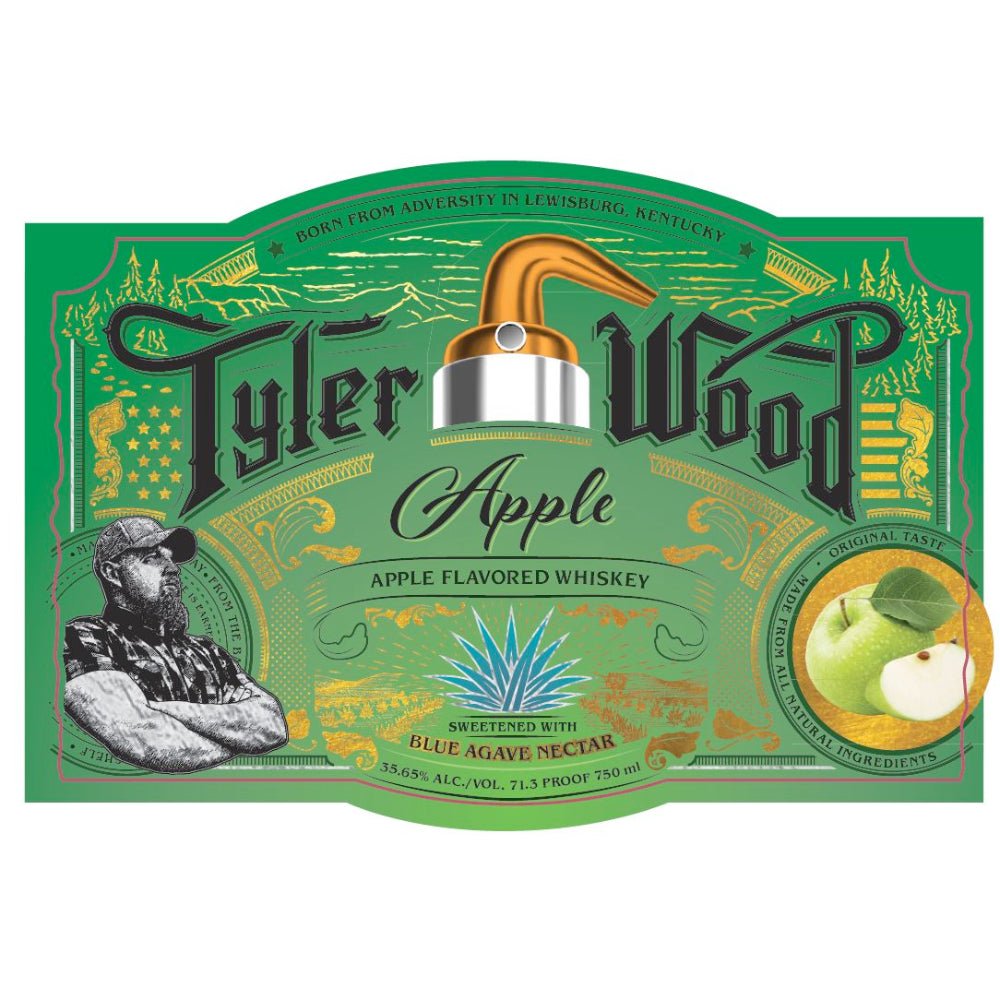 Buy Tyler Wood Apple Flavored Whiskey® Online | Bourbon Hunt USA