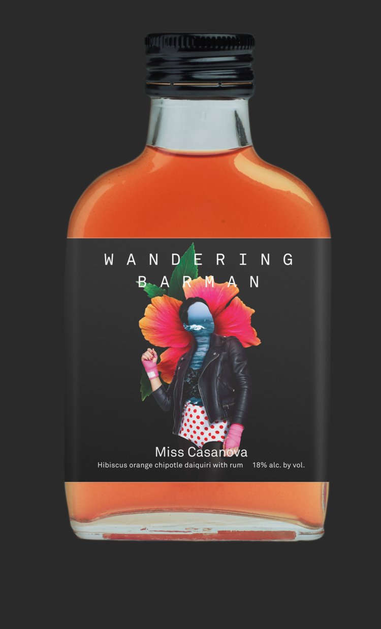 Wandering Barman Miss Casanova- Spicy Hibiscus Daiquiri 100ml 4 Pack ...